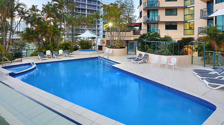 Mooloolaba Accommodation Tariffs - Peninsular Beachfront Resort Mooloolaba